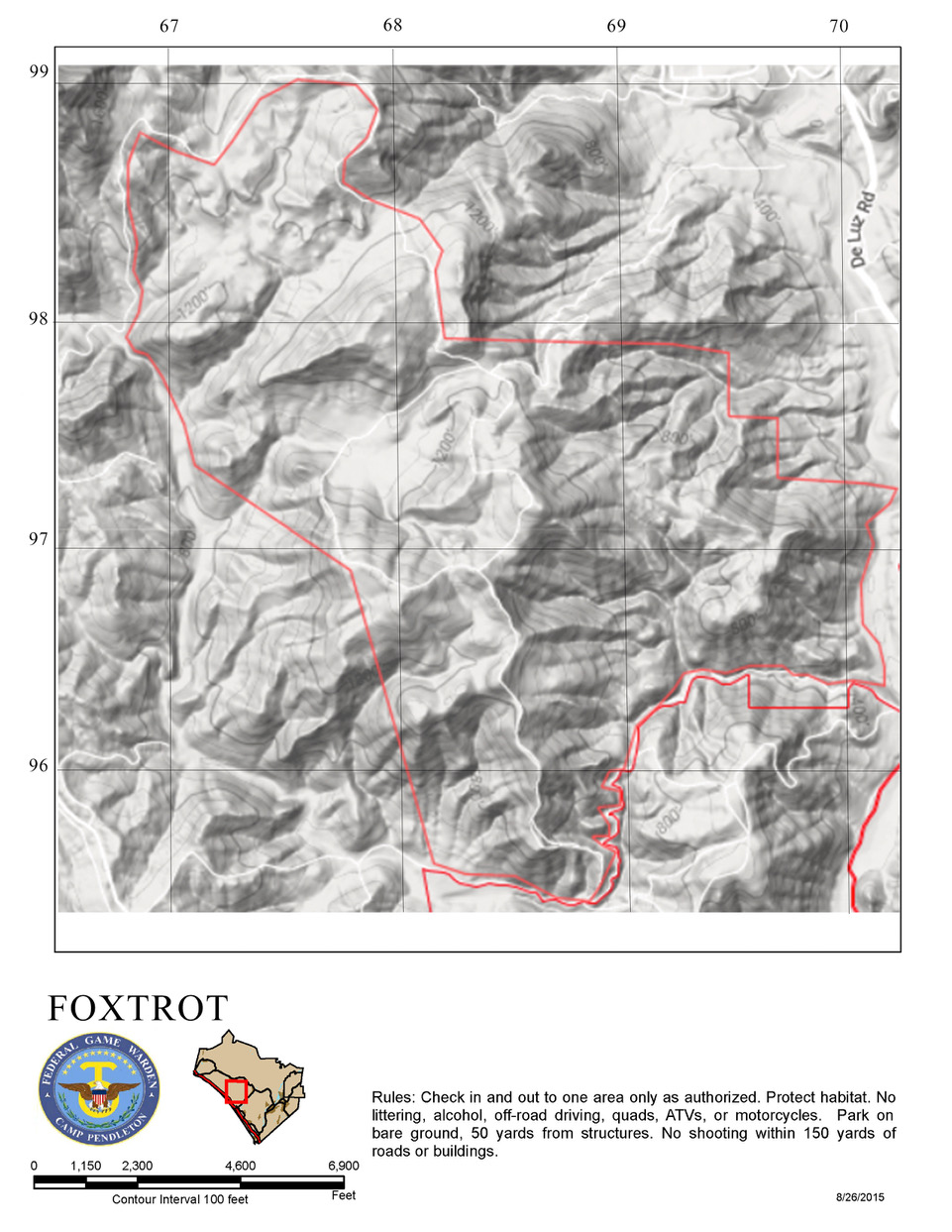 Maps - MCB Camp Pendleton - iSportsman