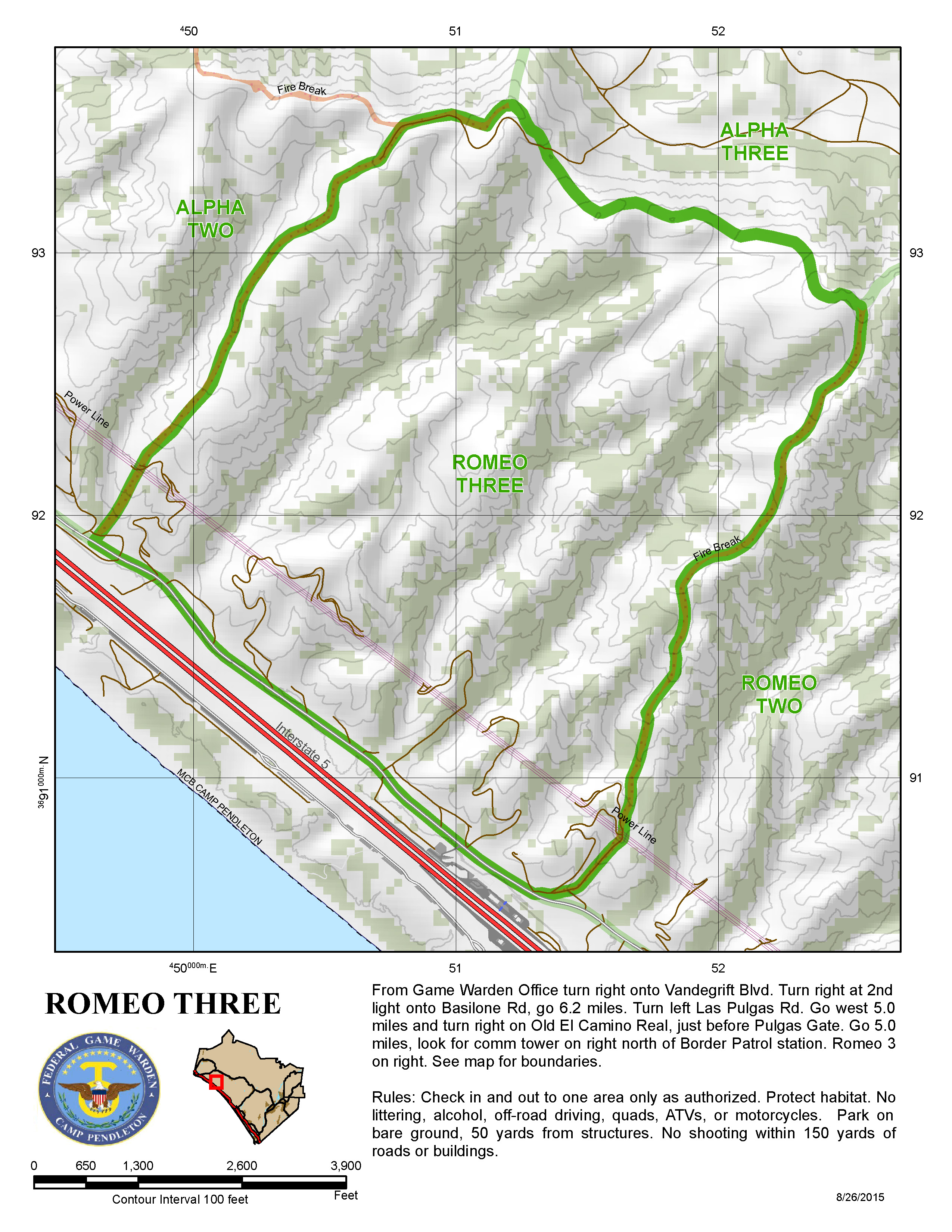 Maps - MCB Camp Pendleton - iSportsman